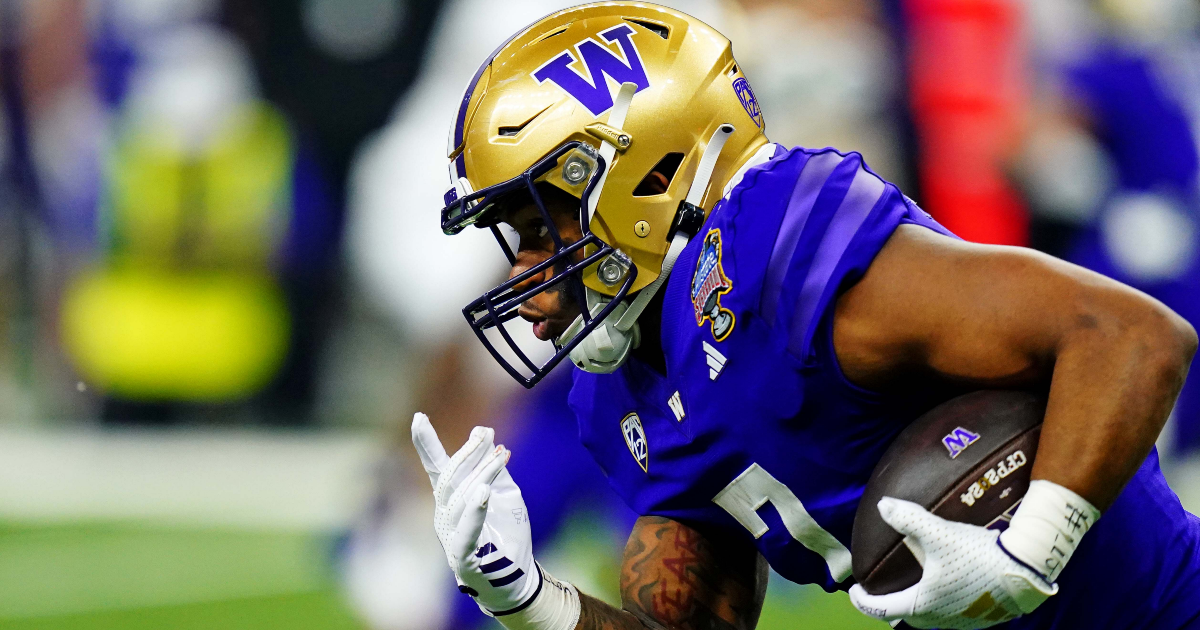 Washington running back Dillon Johnson expected to play in national ...