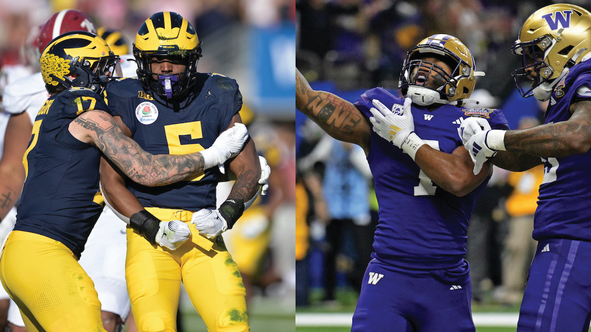 Breaking down how Michigan, Washington show the best use of the ...