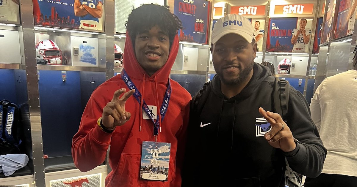 SMU putting the press on 2025 DFW athlete Bo Onu - On3