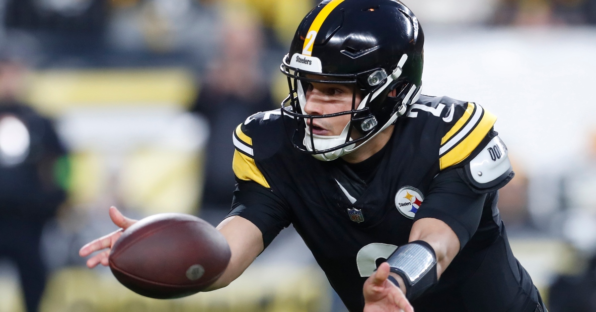 Mason Rudolph: Steelers 'have tunnel vision' when it comes to Ravens