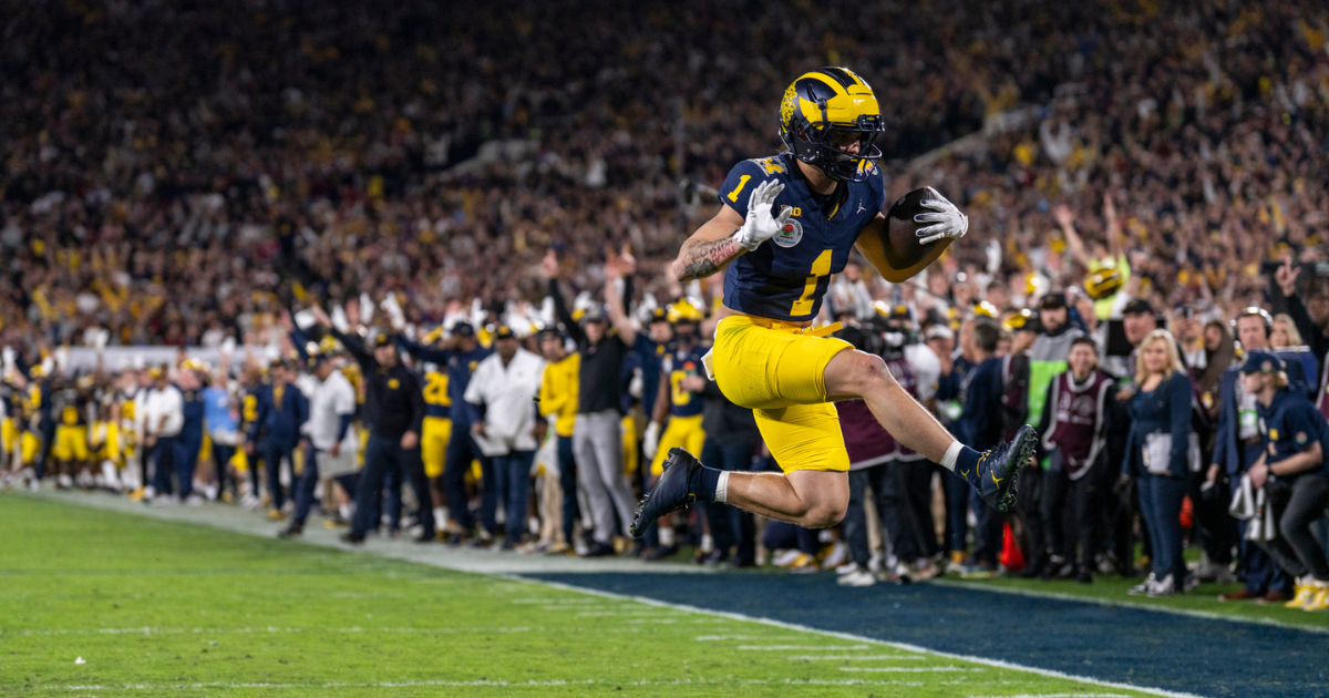 Michigan WR Roman Wilson declares for 2024 NFL Draft - On3