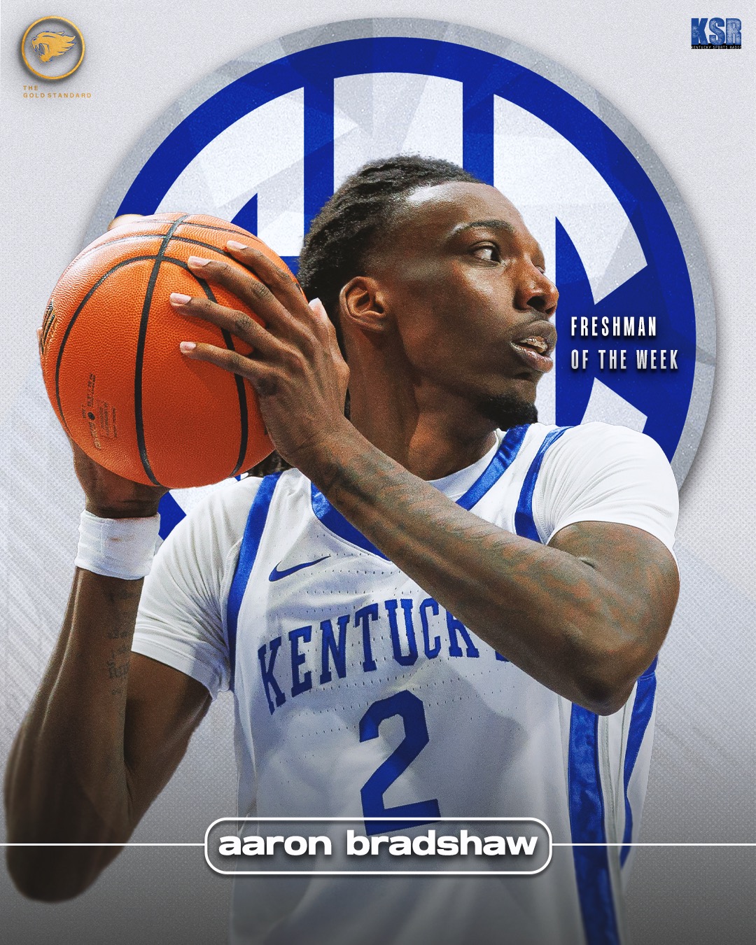 Aaron Bradshaw Named Sec Freshman Of The Week