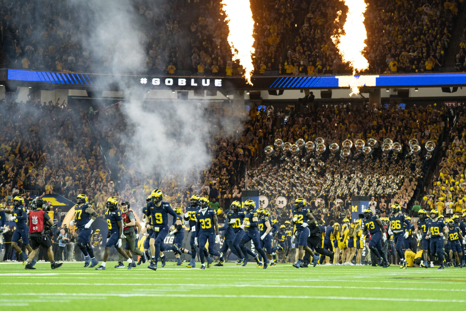 Michigan photo gallery: National championship vs. Washington