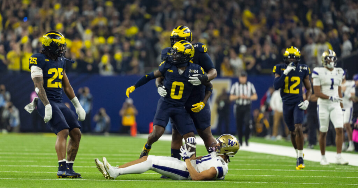 Michigan photo gallery: National championship vs. Washington