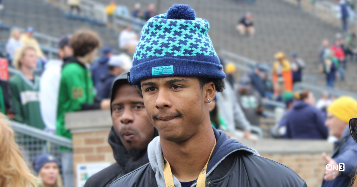 Coach details 2025 safety Ivan Taylor's Notre Dame commitment