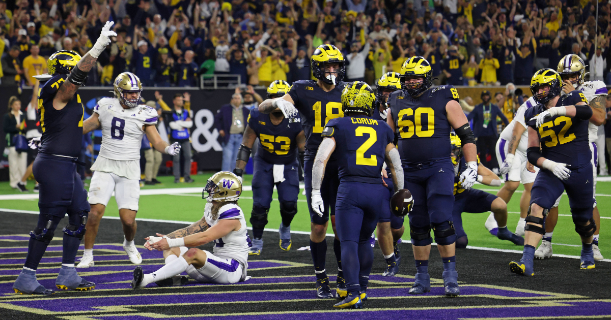 Michigan center Drake Nugent declares for 2024 NFL Draft