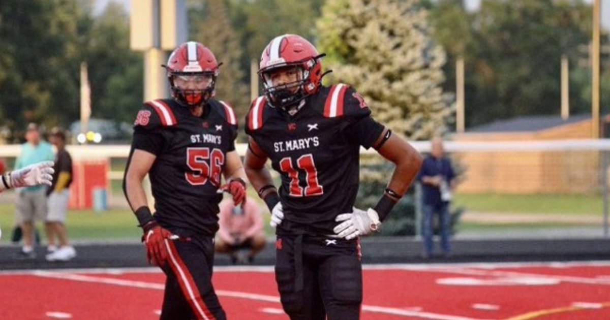 Michigan State HC Jonathan Smith visits Orchard Lake St. Mary's