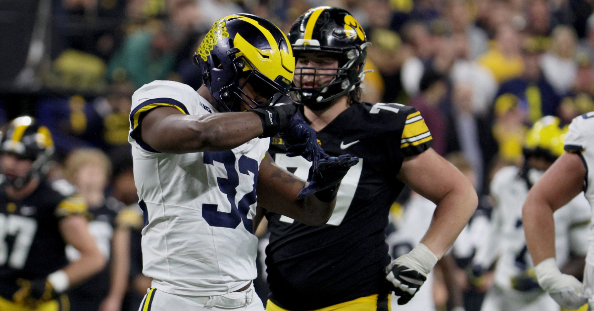 Michigan EDGE Jaylen Harrell declares for 2024 NFL Draft