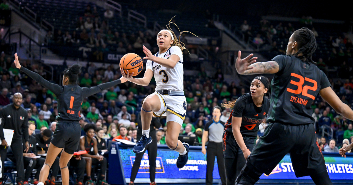 Notre Dame guard Hannah Hidalgo wins ACC Rookie of the Week - On3