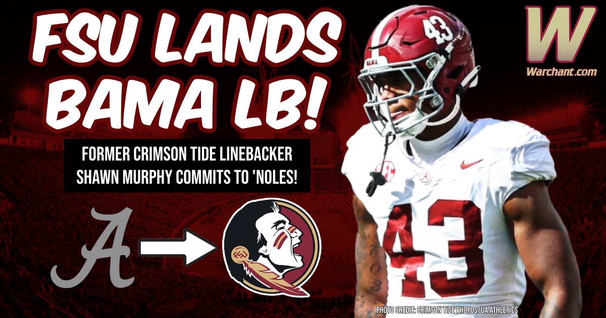 Florida State lands another 'Bama transfer: LB Shawn Murphy