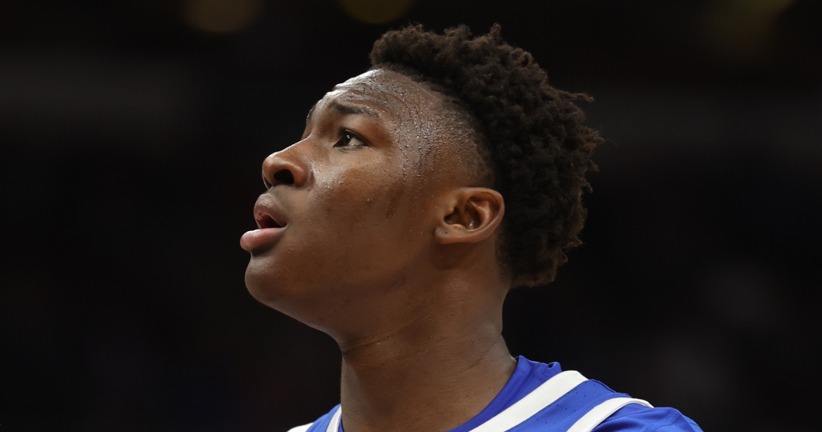 Adou Thiero's absence hurting Kentucky on both ends: "It's been felt."