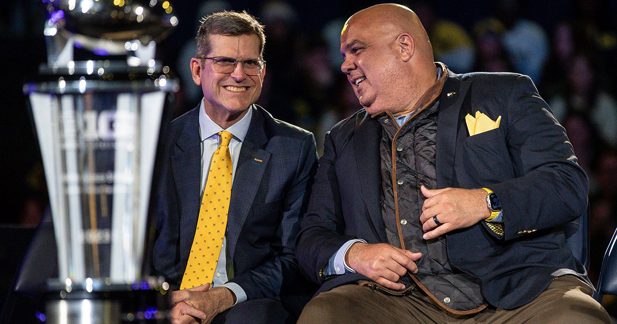 Jim Harbaugh: Warde Manuel, Santa Ono release statements on departure