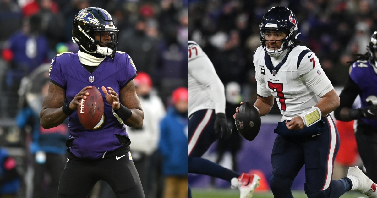 Lamar Jackson, C.J. Stroud share amazing moment after Ravens-Texans ...