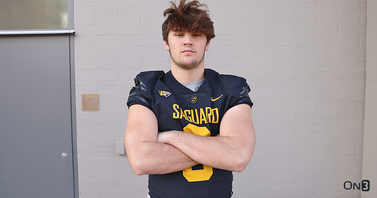 Five schools are leading for 2025 EDGE Garrett Martin - On3