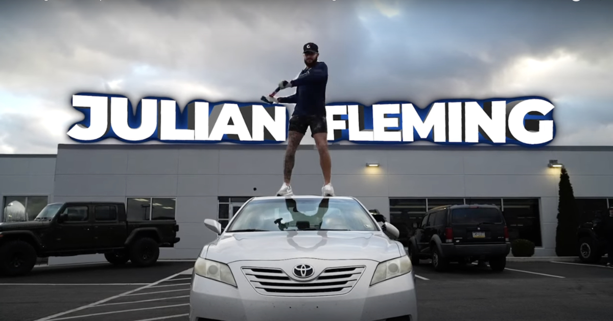 New Julian Fleming NIL commercial makes splash - On3