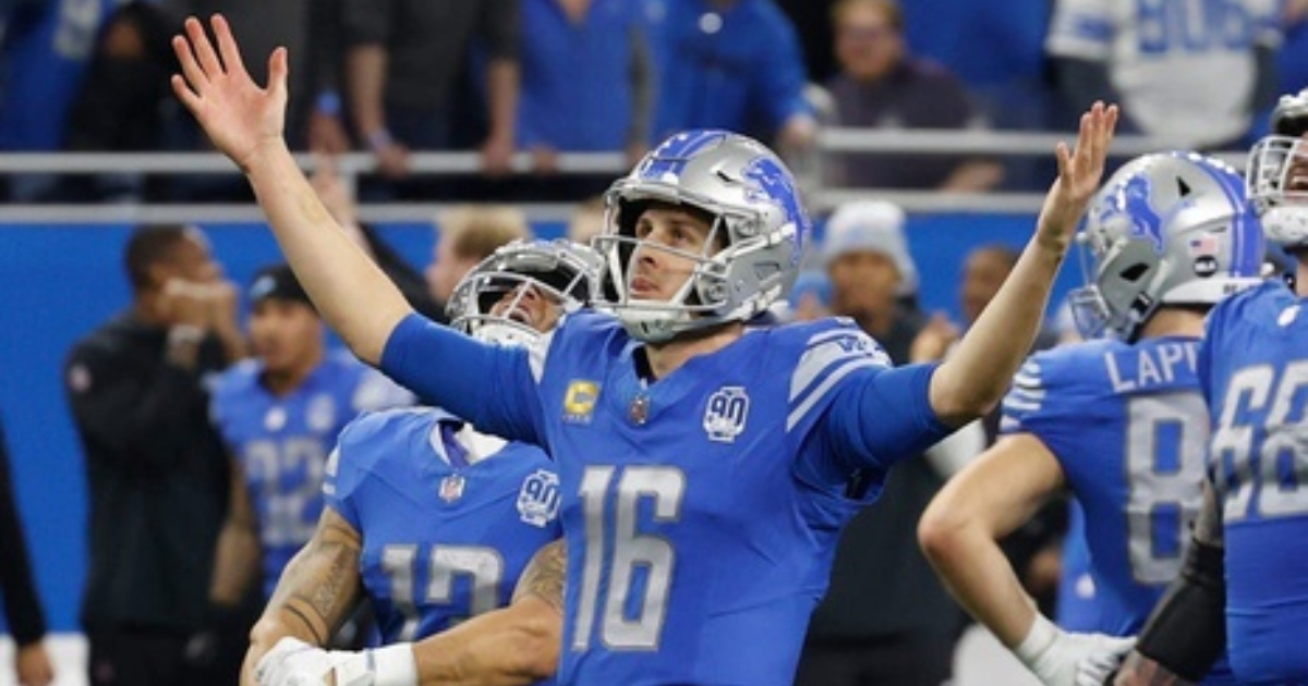 Detroit Lions fans start ‘Jared Goff’ chants in Levi’s Stadium