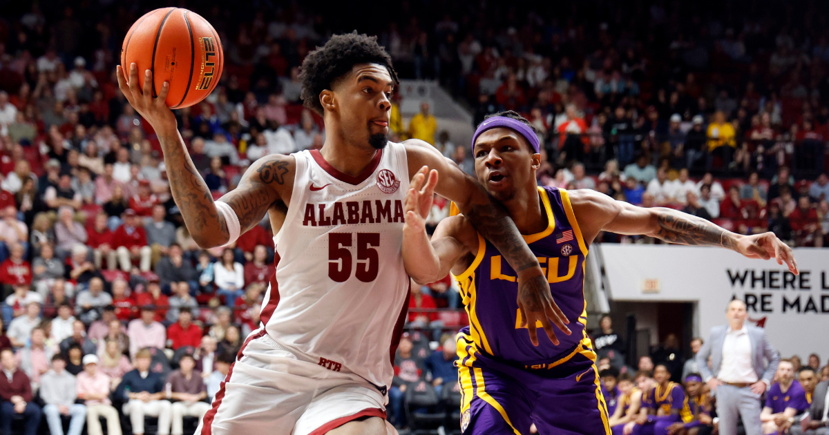 Alabama sets program record vs. LSU with sixth 100-point game