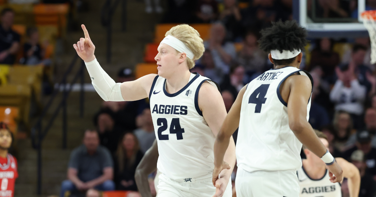 Utah State forward Nigel Burris enters NCAA transfer portal - On3