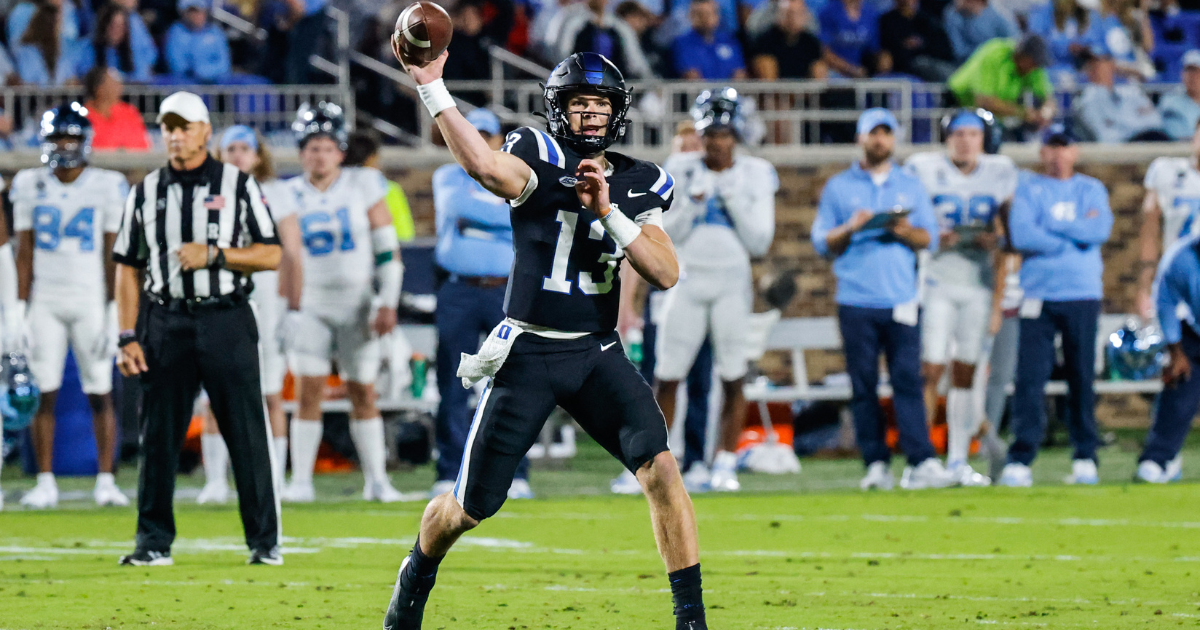 What we learned about Notre Dame QB Riley Leonard in every Duke start ...