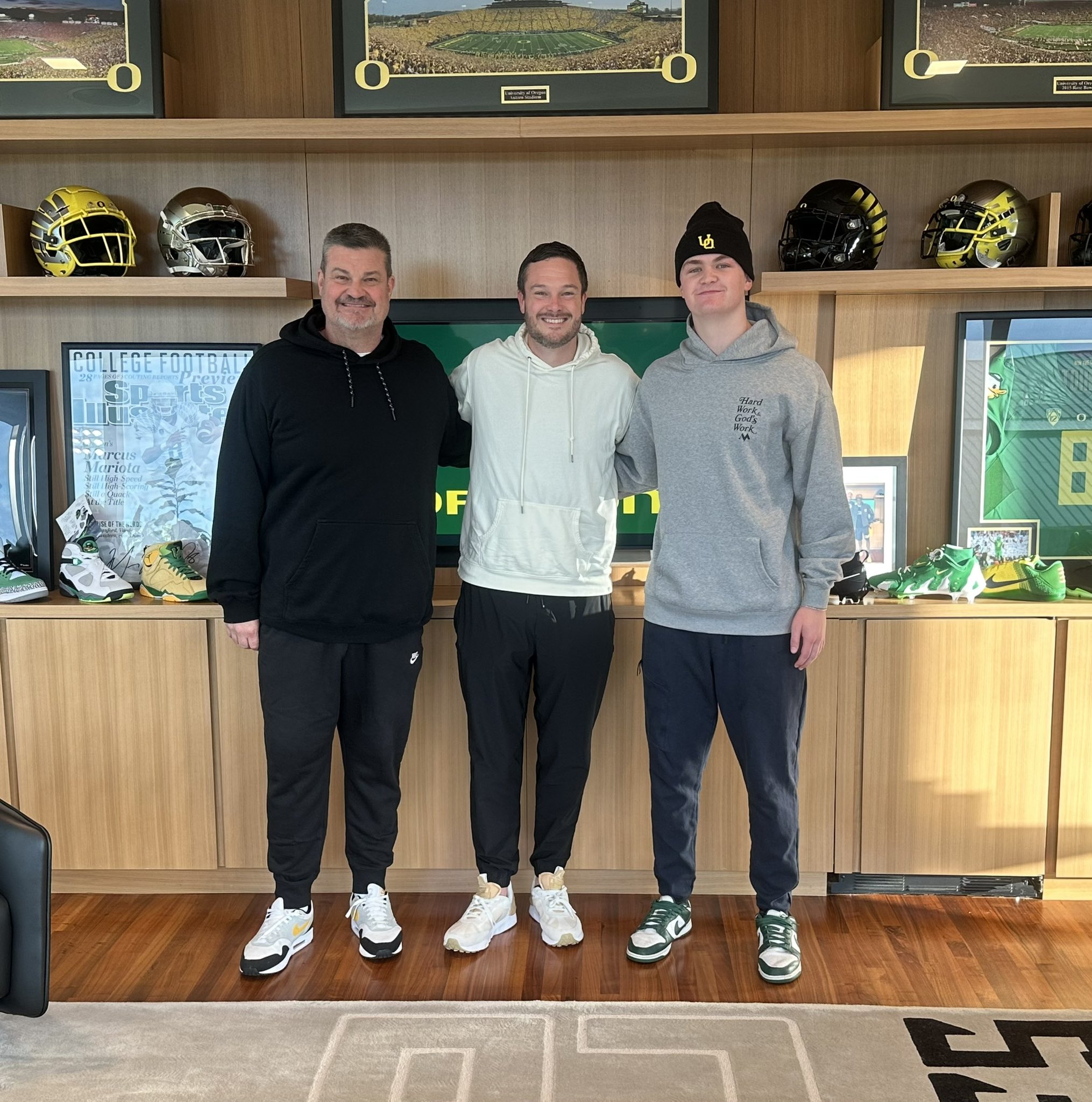 Four-Star QB Brady Smigiel Talks Oregon Visit - On3