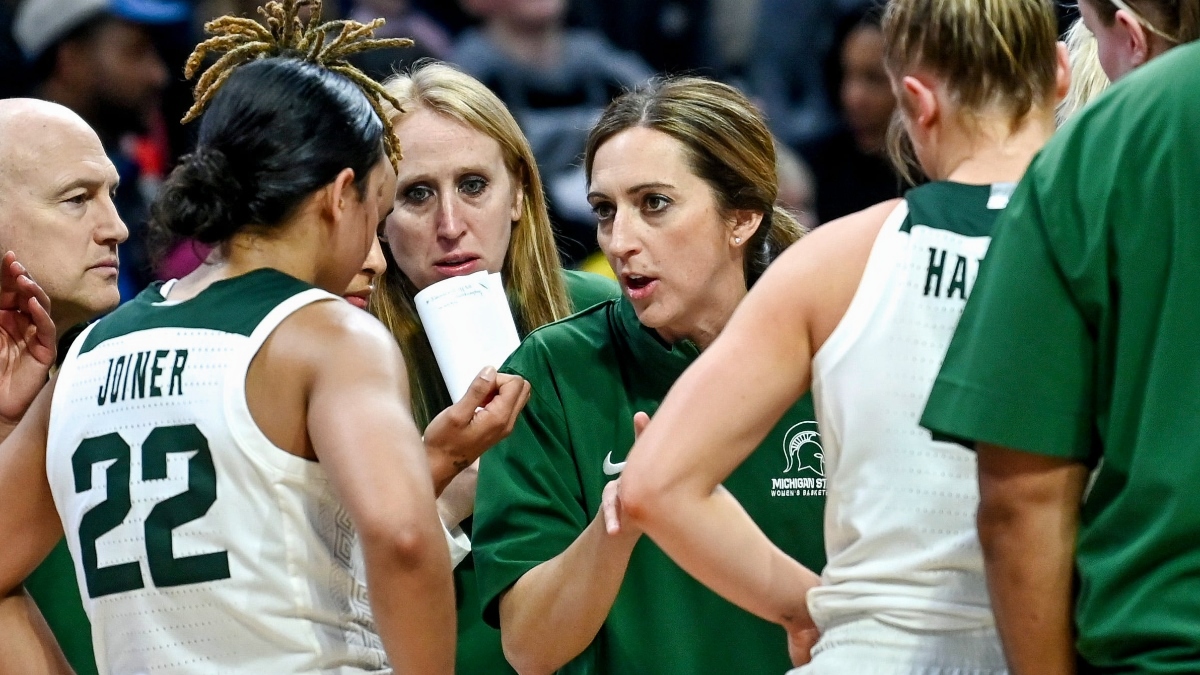 Michigan State HC Robyn Fralick has Spartans in contention