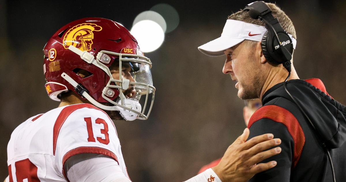 Lincoln Riley shares advice for Caleb Williams, reveals where he can ...