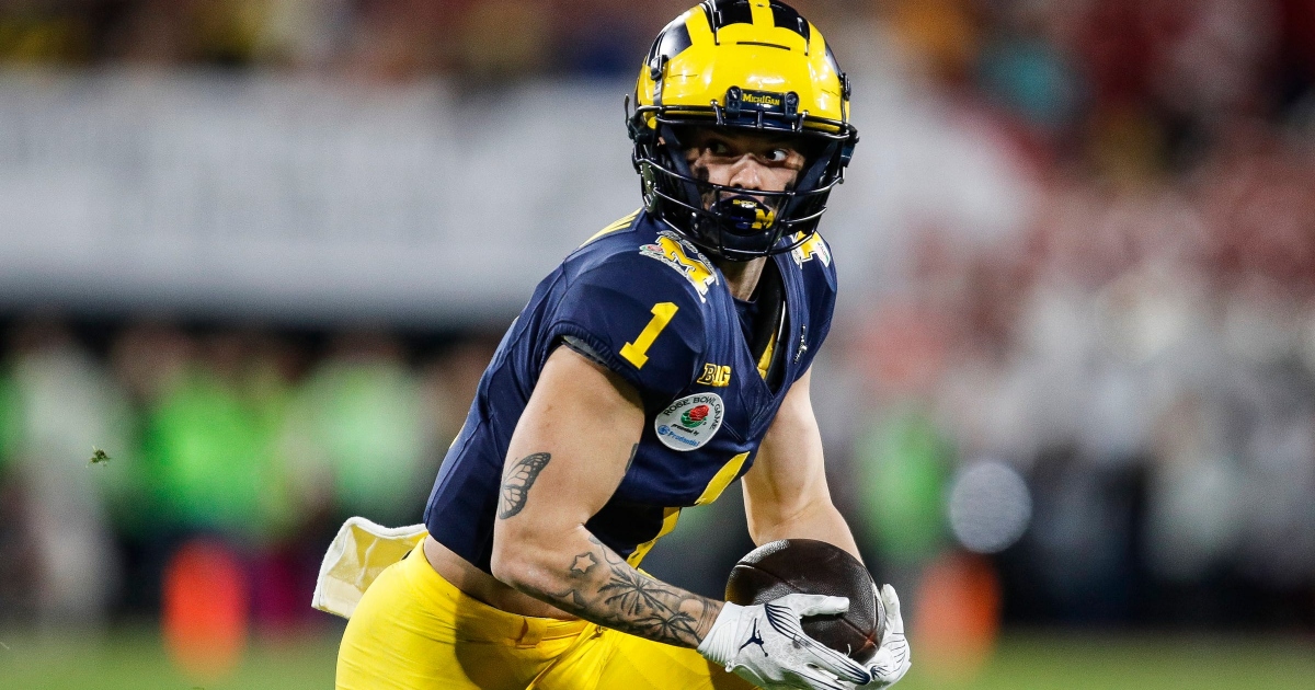 TEAM select Michigan WR Roman Wilson in TK round of 2024 NFL Draft
