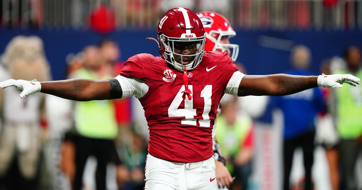 Tampa Bay Buccaneers select Chris Braswell in second round of 2024 NFL ...