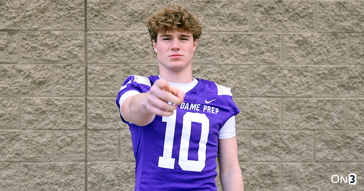 2025 4-star WR Cooper Perry takes first visit to Oklahoma: 'The visit ...