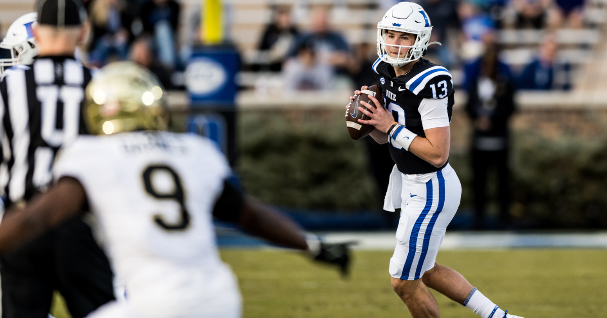What we learned about Notre Dame QB Riley Leonard in every Duke start ...