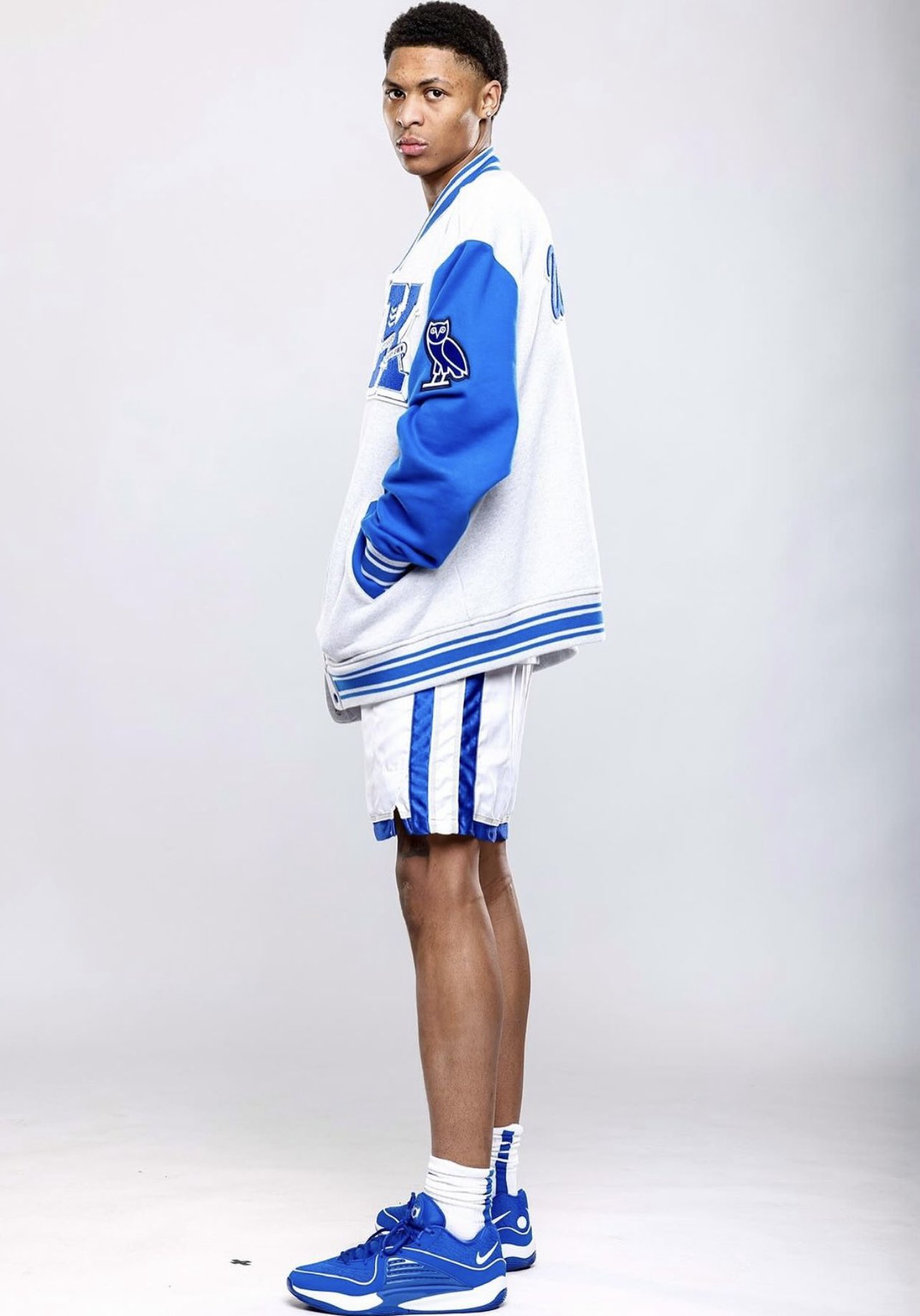 Who chose the props for Meleek Thomas' Kentucky photoshoot?