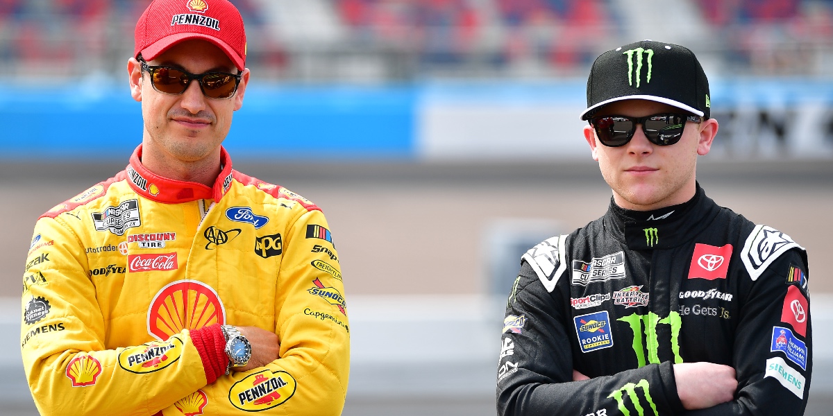 Joey Logano says Ty Gibbs' words 'mean nothing to me' after incident at ...