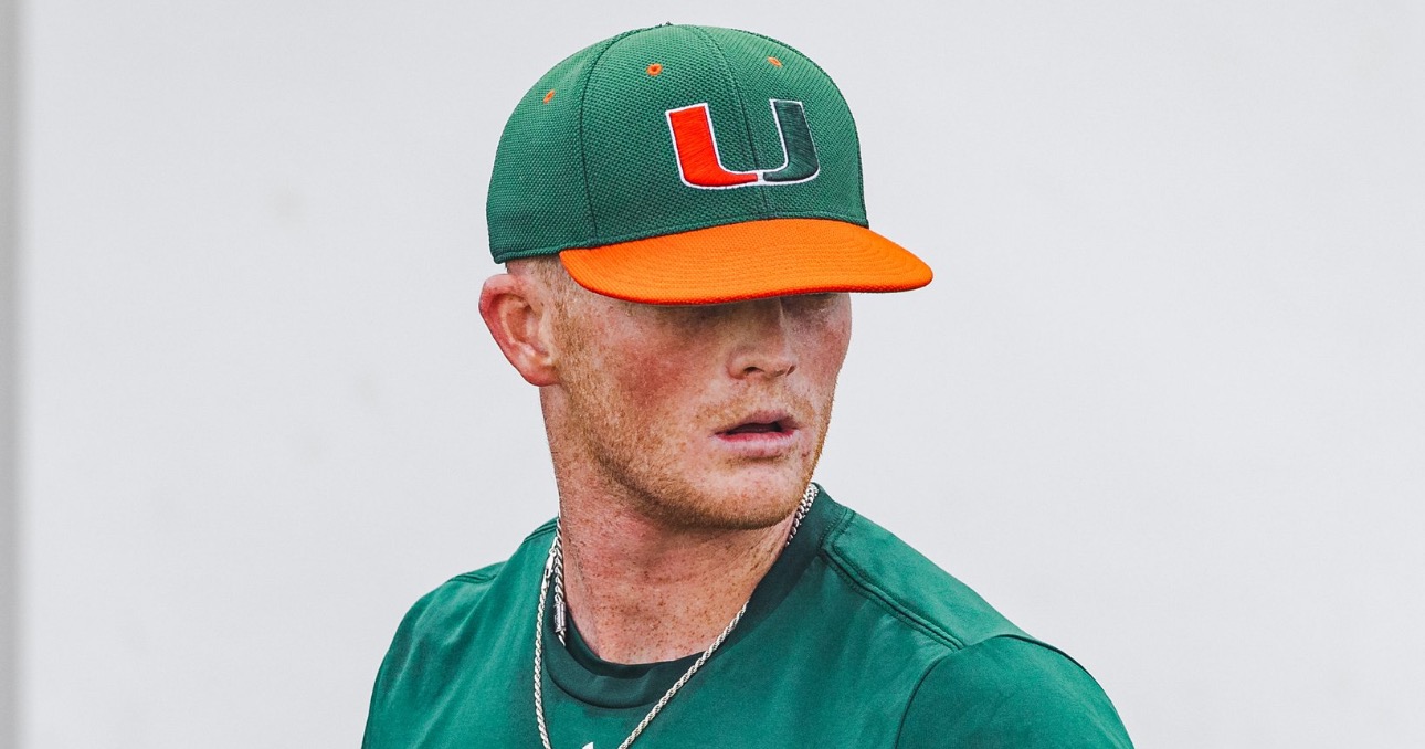 Miami RHP Brian Walters excited ahead of new season