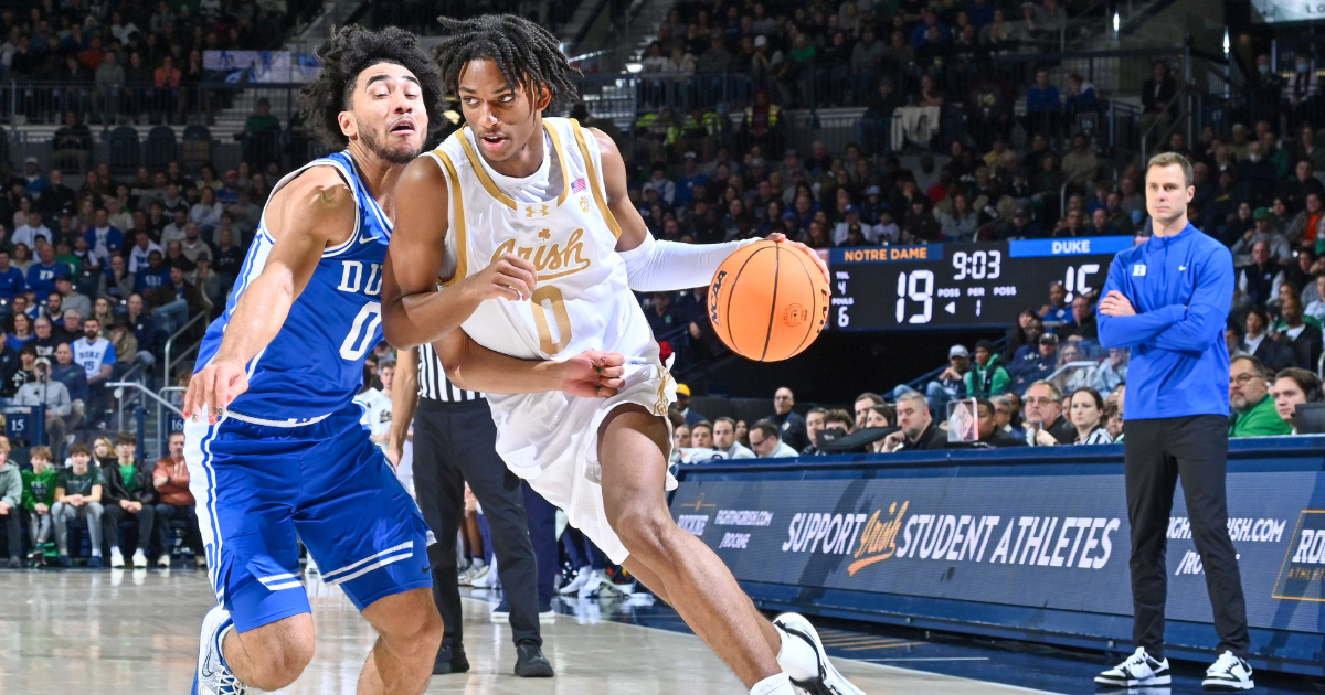 Breaking: Notre Dame forward Carey Booth to enter transfer portal