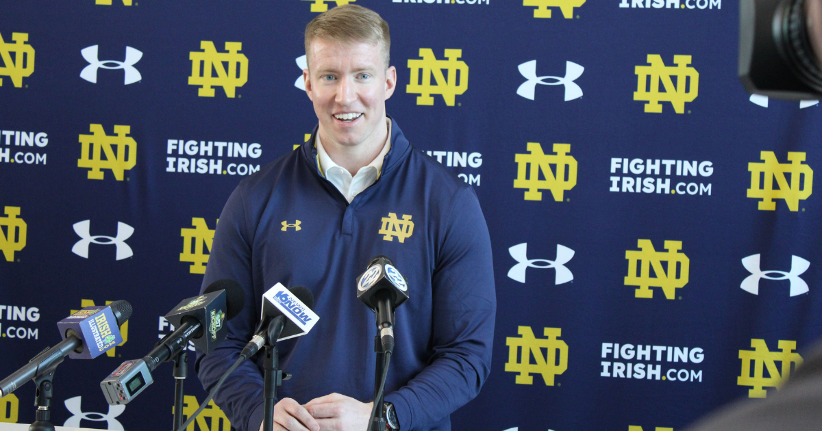 How 30-year-old veteran Eric Goins walked onto Notre Dame football