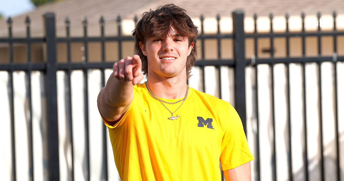 Michigan four-star QB commit Carter Smith talks visit