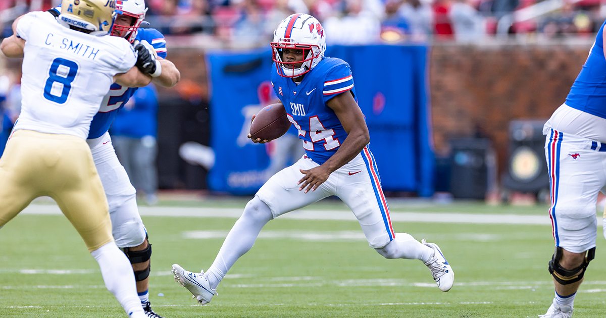 SMU RB Velton Gardner entering Transfer Portal - On3