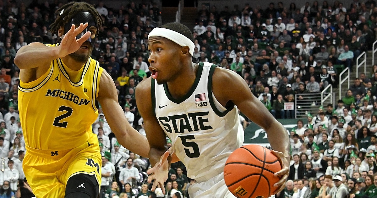 Michigan State vs. Michigan odds: Win probability, final score ...