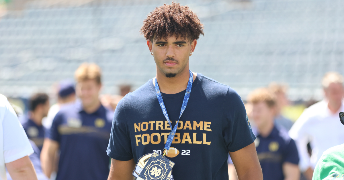 Notre Dame OL Styles Prescod gaining valuable early experience