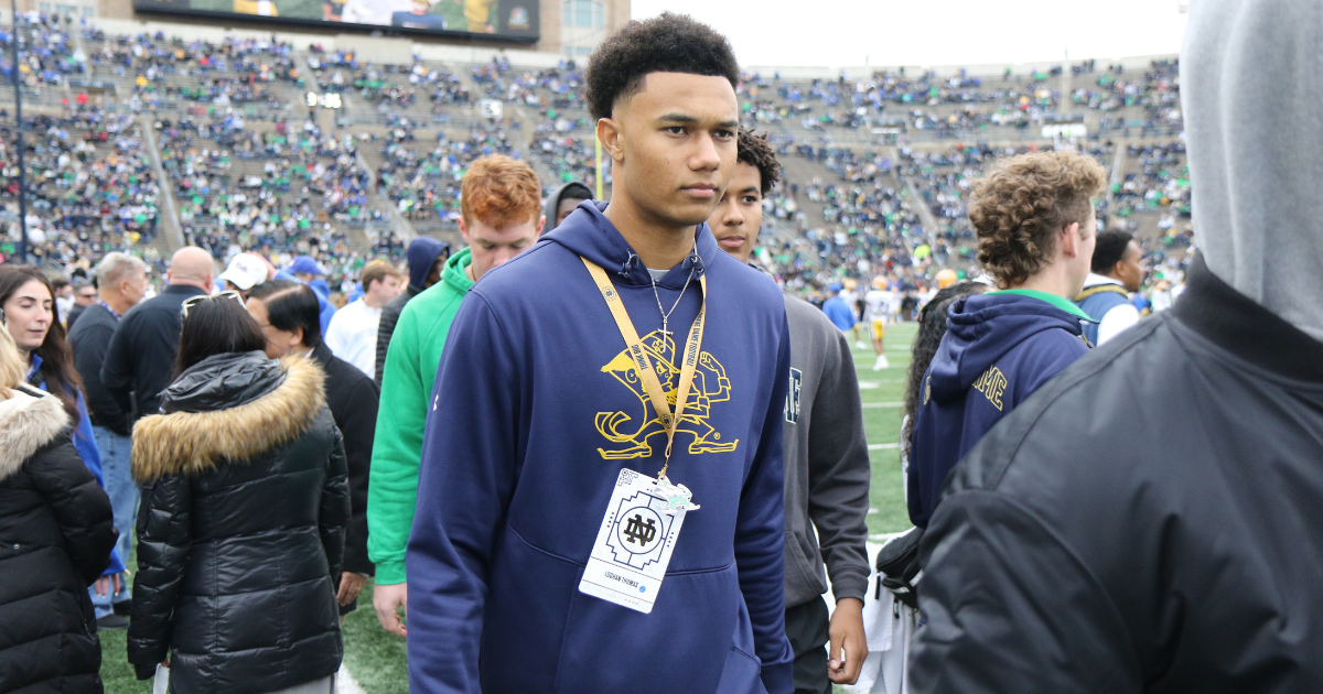 Notre Dame EDGE Loghan Thomas is anchored by family and faith