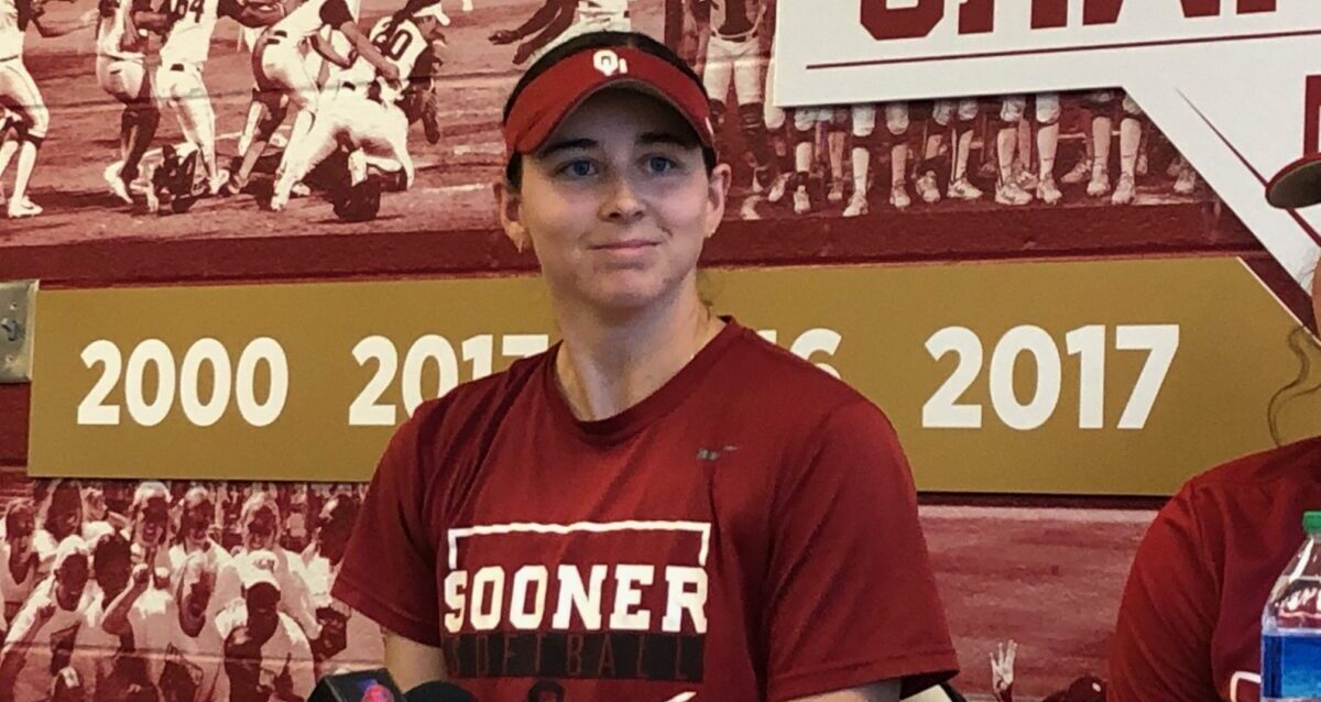 Riley Ludlam enjoying OU softball journey