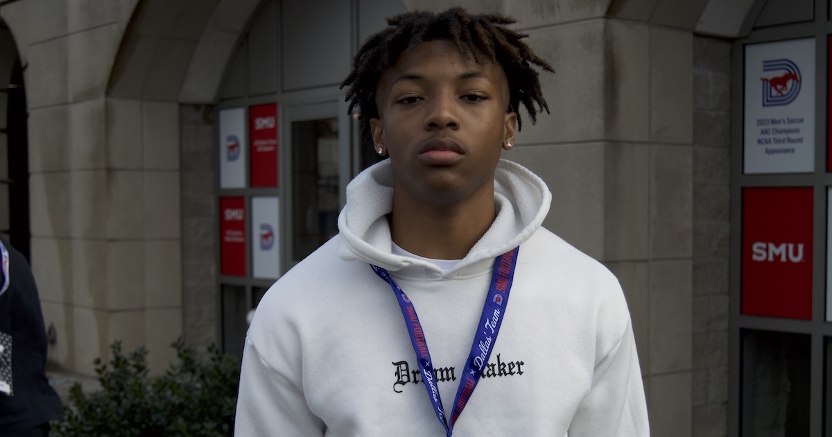 2026 DB Deuce Gilbert reacts to SMU offer, sees family vibe - On3