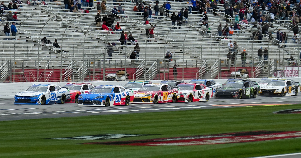 Jesse Love makes history in Atlanta, wins second straight pole award to ...