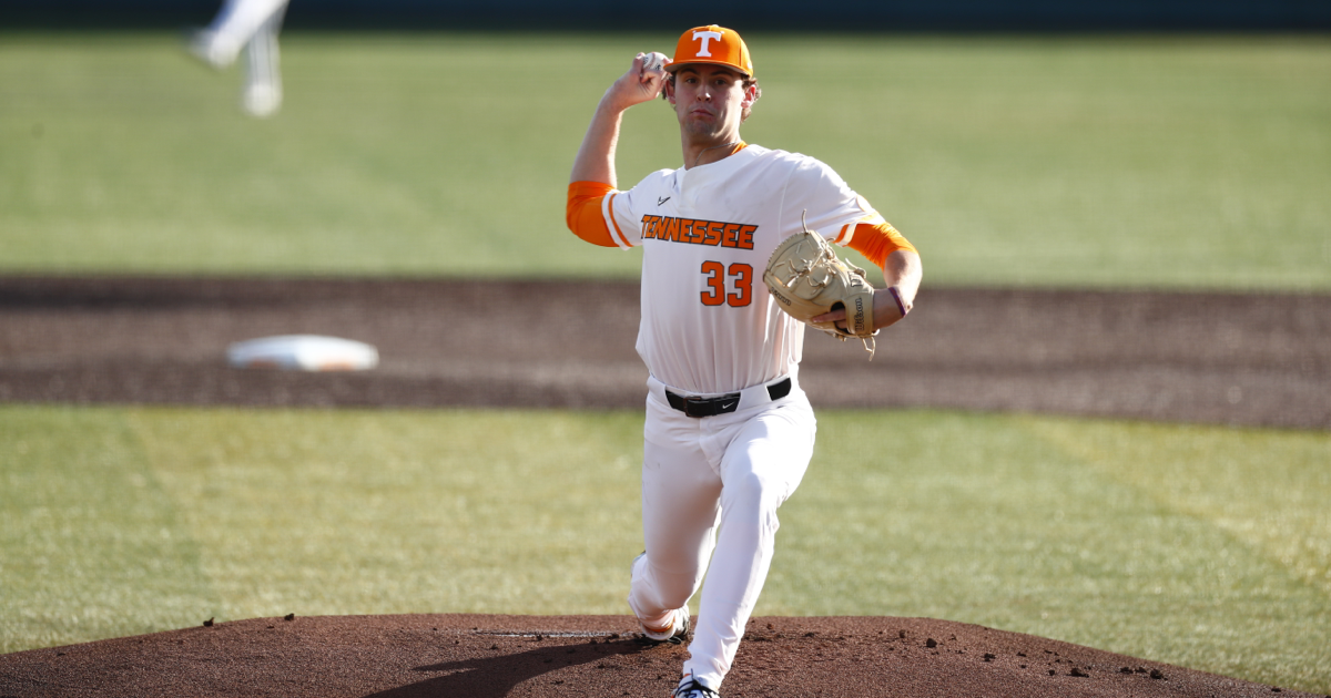 The latest on Tennessee pitcher AJ Russell from Tony Vitello