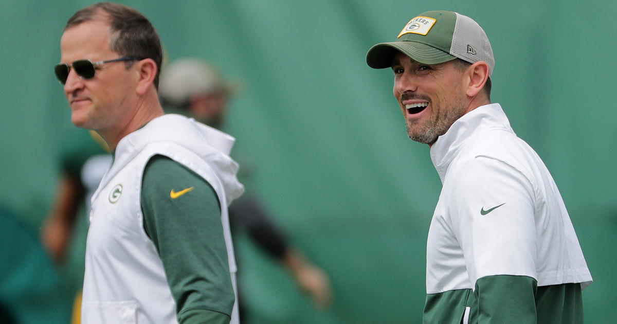 Matt LaFleur addresses 'tough decision' to fire Joe Barry