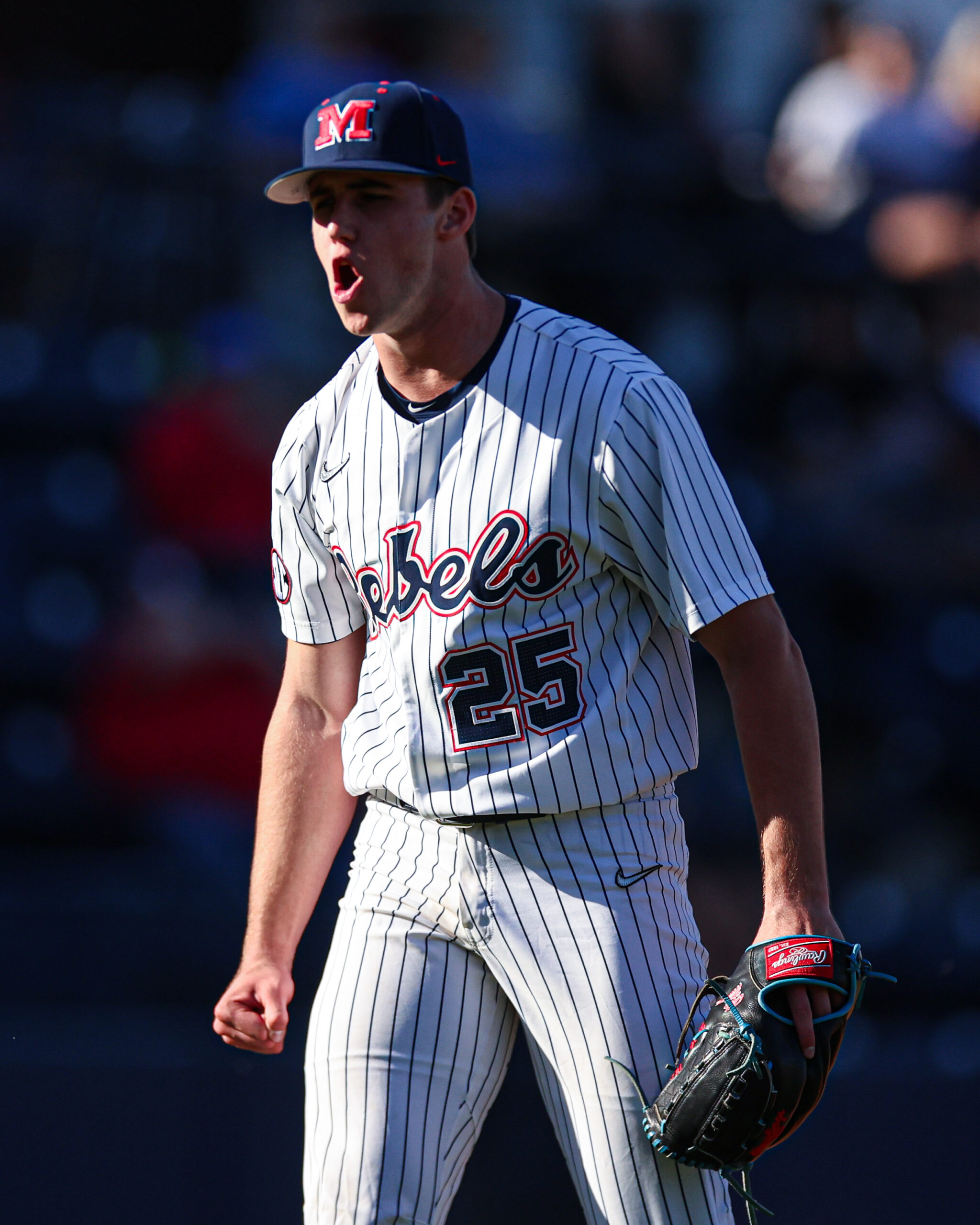 LOOK: Ole Miss' Austin Simmons made his Swayze debut Sunday