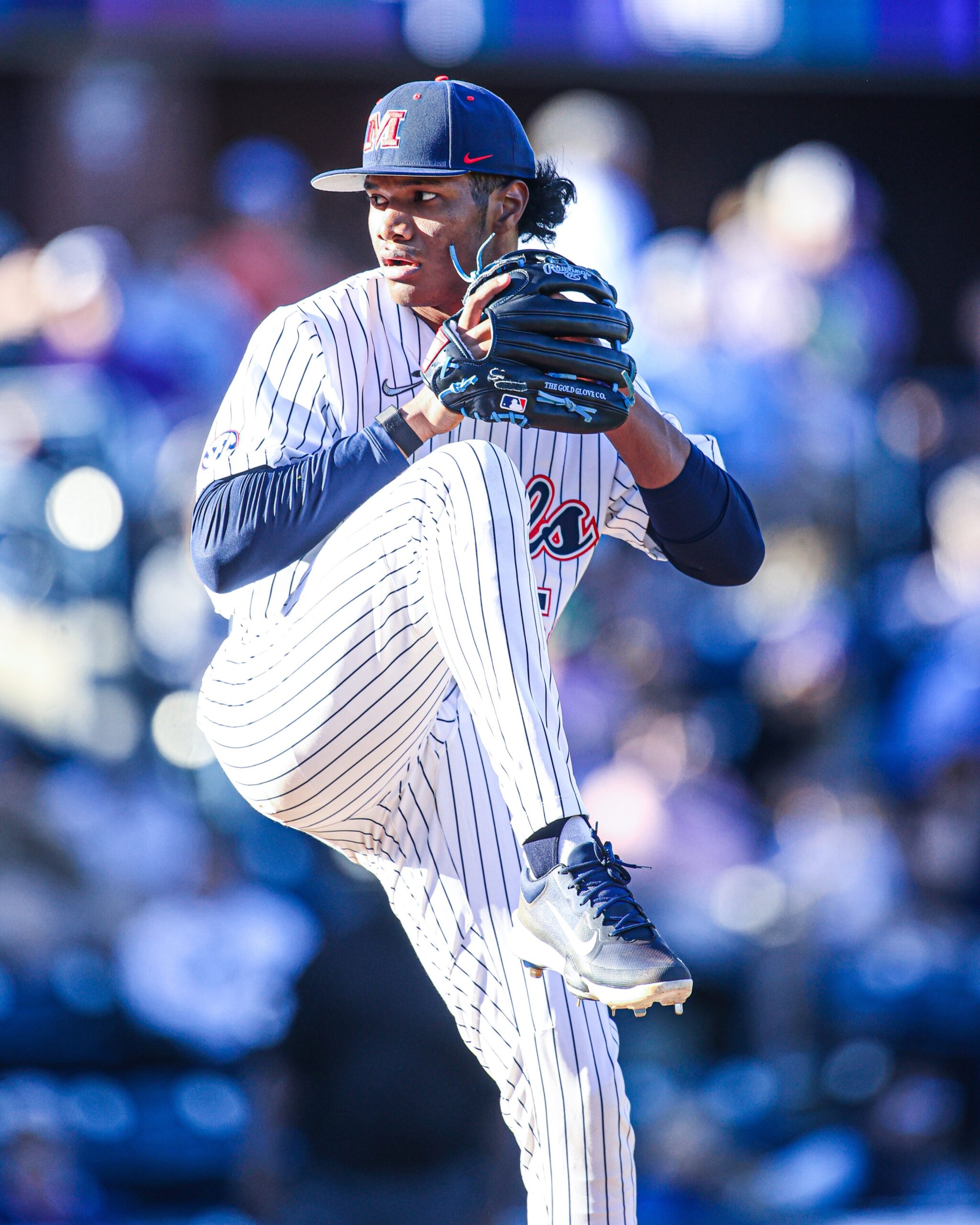 LOOK: Ole Miss' Austin Simmons made his Swayze debut Sunday