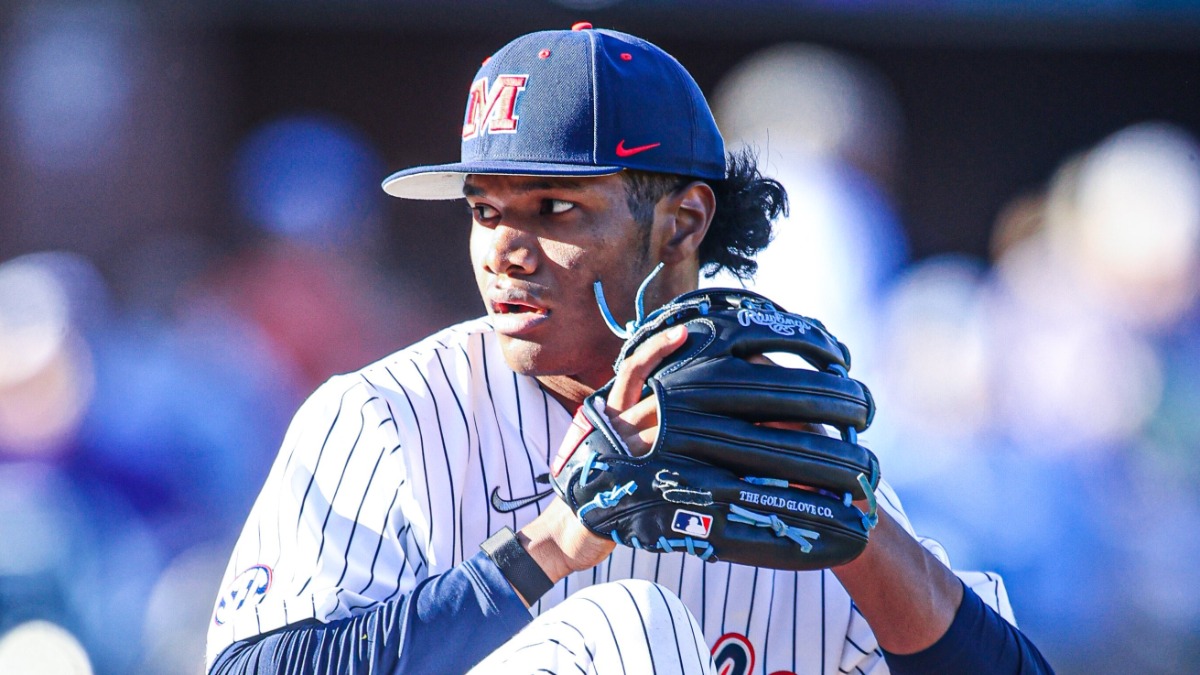 LOOK: Ole Miss' Austin Simmons made his Swayze debut Sunday