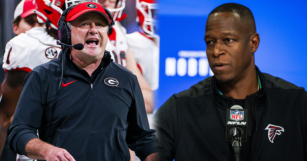 Kirby Smart, Georgia draw praise from new Falcons head coach