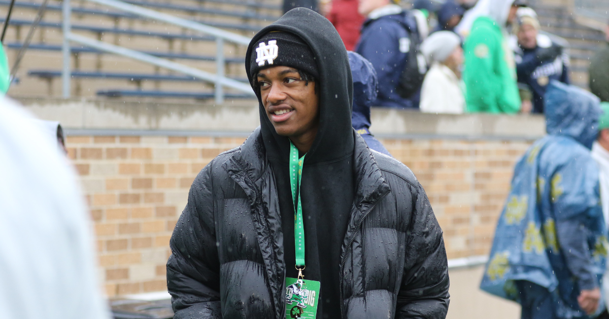 Notre Dame CB Leonard Moore developed into a good prospect